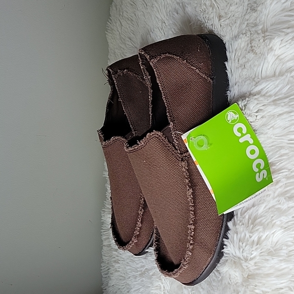 CROCS | Shoes | Mens Crocs Santa Cruz Loafers | Poshmark
